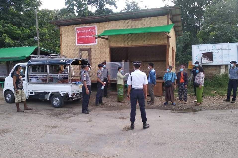 မကွေးတိုင်းဒေသကြီး ဂန့်ဂေါမြို့သို့ အခြားတိုင်းနှင့်ပြည်နယ်များမှ ဝင