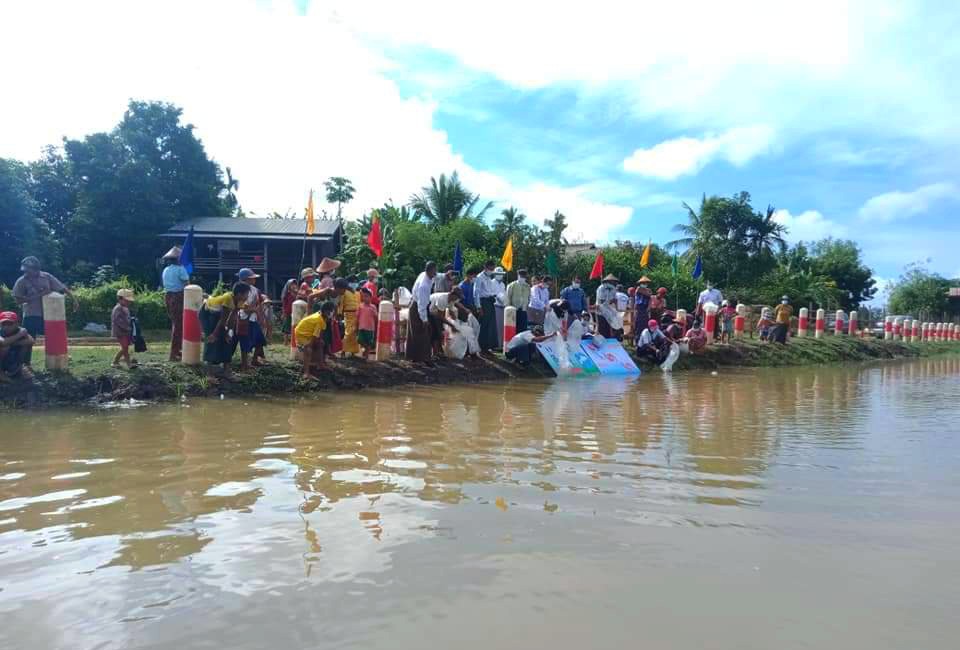 စစ်ကိုင်းတိုင်းဒေသကြီး ပင်လည်ဘူးမြို့နယ် ကံကုန်းကျေးရွာရှိ ဖွံ့ဖြိုးရေး