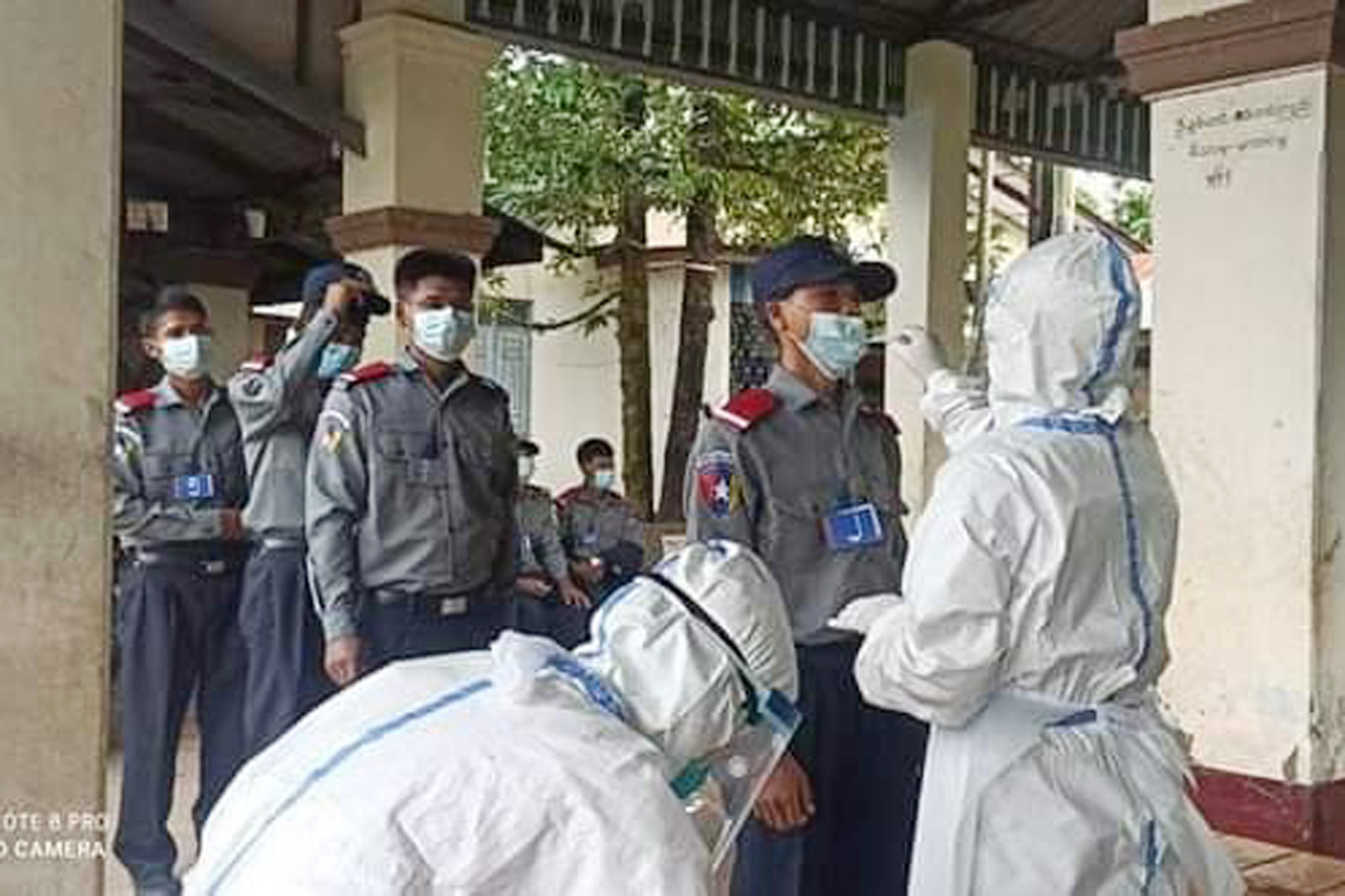 မွန်ပြည်နယ် ကျိုက်မရောမြို့နယ်၌ မဲရုံလုံခြုံရေး တာဝန်ထမ်းဆောင်မည့