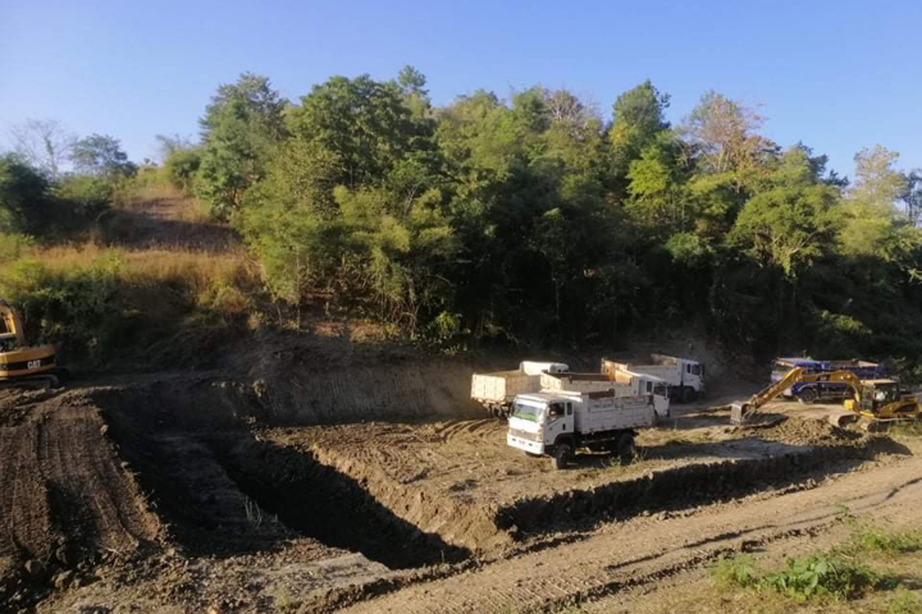 မကွေးတိုင်းဒေသကြီး၊သရက်ခရိုင်၊ ကံမမြို့နယ် ဘန့်ဘွေးကျင်းကျေးရွာတွင် မ