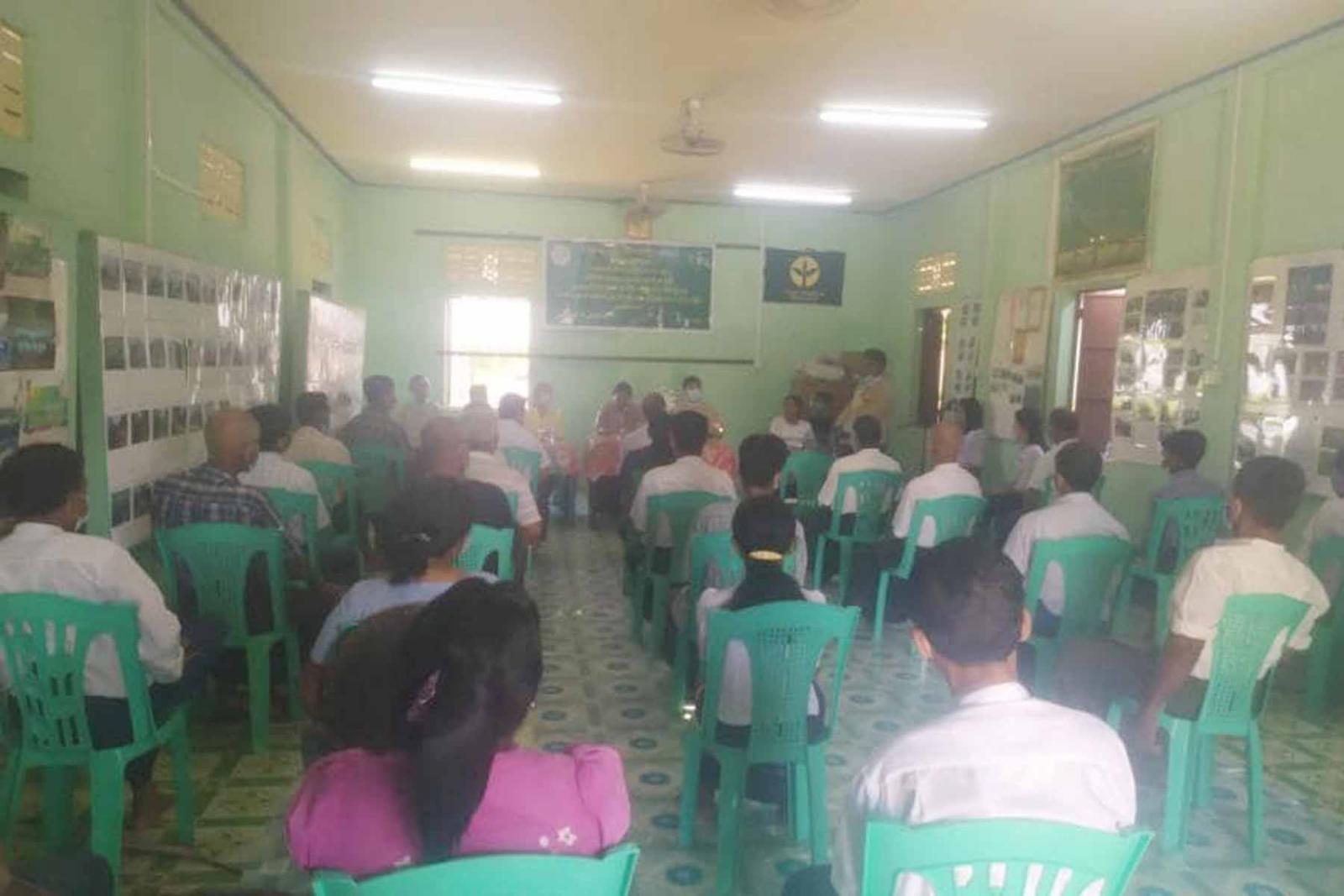 လောင်းလုံးမြို့နယ်တွင် ကိုဗစ် ၁၉ စီးပွားရေးကုစားမှု Cerp အစီအစဉ်အရ