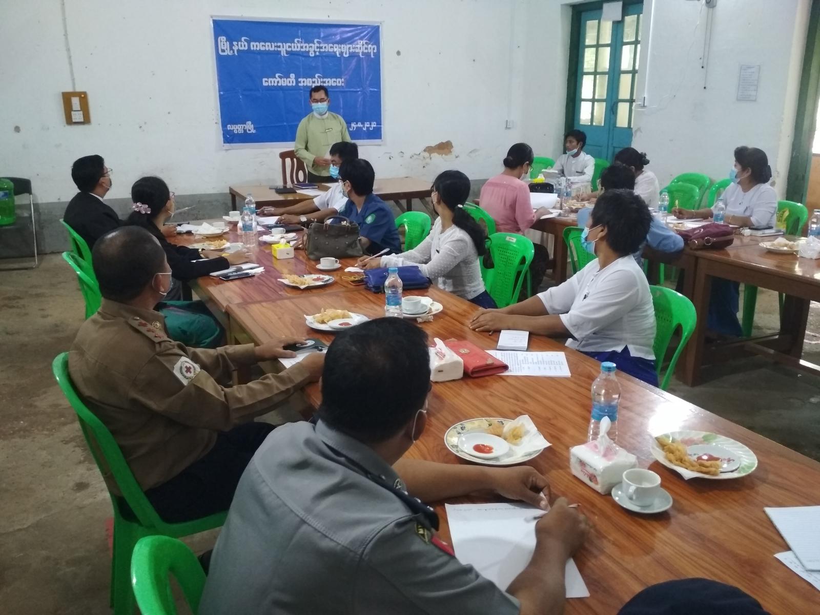 လပွတ္တာမြို့နယ်တွင် ကလေးသူငယ် အခွင့်အရေးများဆိုင်ရာ လုပ်ငန်းကော်မတီ အစည်းအဝေးပွဲကျင်းပ