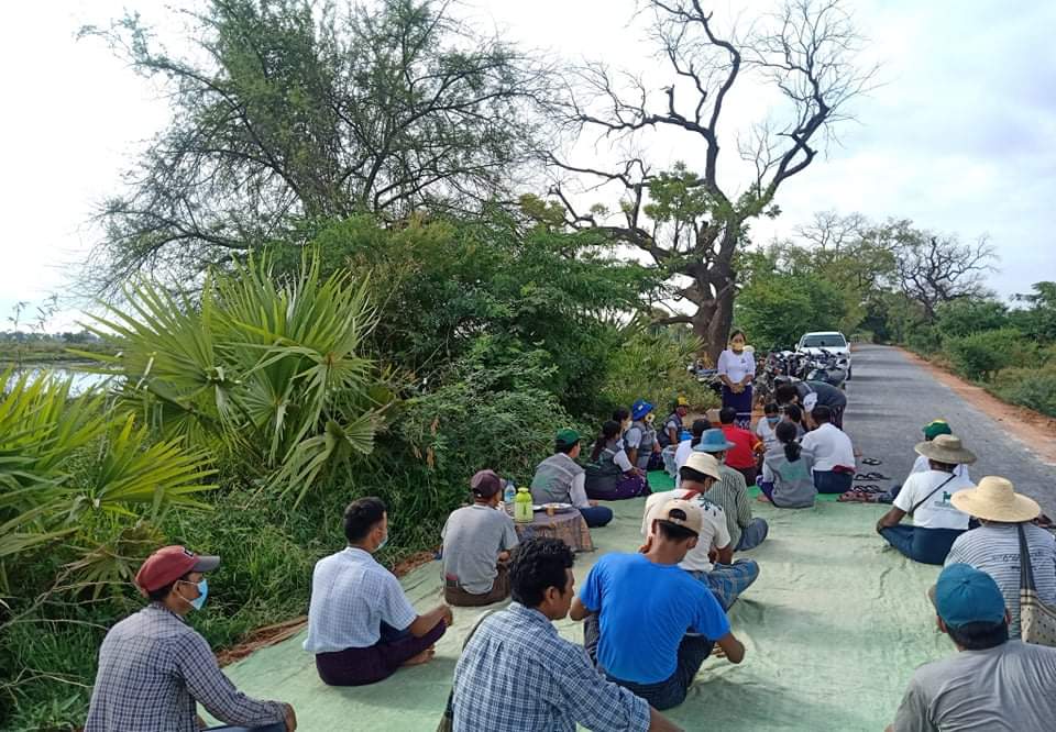 စစ်ကိုင်းတိုင်းဒေသကြီး ချောင်းဦးမြို့၌ မိုးစပါးဆင်းသုခ Sri စိုက်ပ