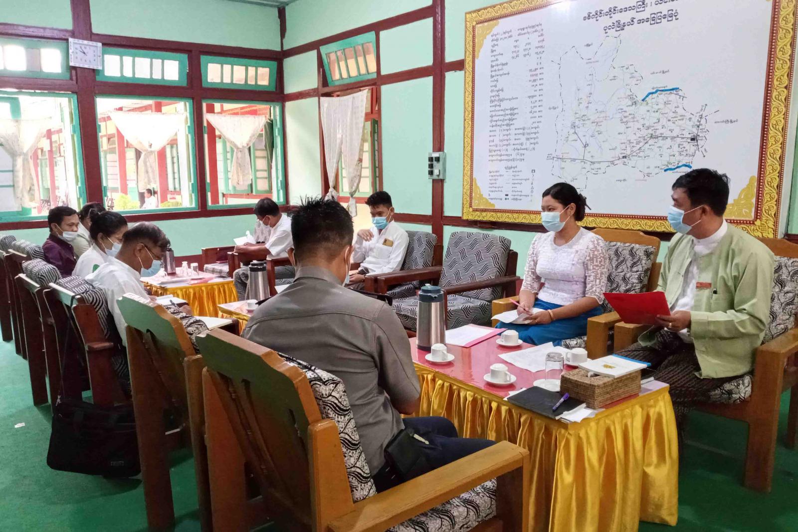 စစ်ကိုင်းတိုင်းဒေသကြီး၊ ယင်းမာပင်ခရိုင်၊ ပုလဲမြို့တွင် မြို့နယ်အဆင့် ကလေးသူငယ်အခွင့်အရေးများဆိုင