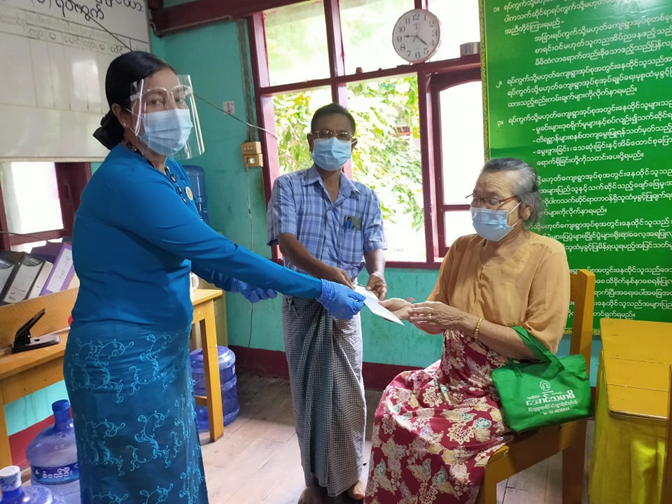 မြဝတီမြို့ အမှတ် ၁ ရပ်ကွက်တွင် အသက် ၈၀ နှစ်နှင့် ၈၅ နှစ် ကြား သက