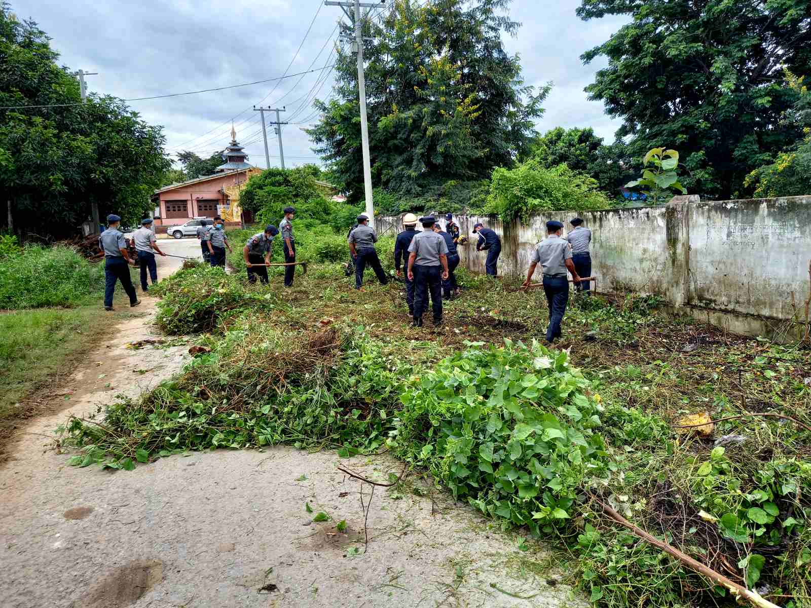မောက်မယ်မြို့၌ ၅၆ နှစ်မြောက် မြန်မာနိုင်ငံရဲတပ်ဖွဲ့နေ့အထိမ်းအမှတ်ပြည