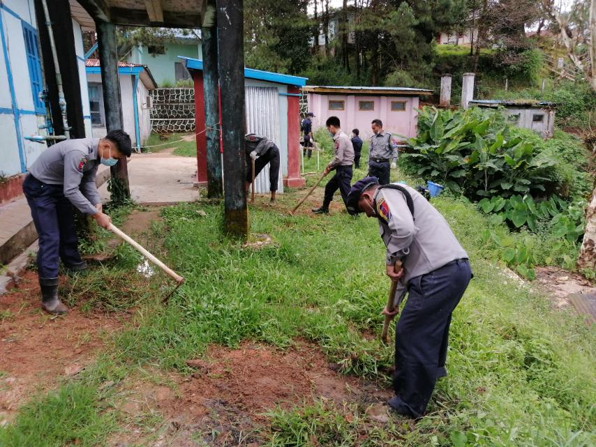 ၅၆ နှစ်မြောက် မြန်မာနိုင်ငံရဲတပ်ဖွဲ့နေ့ကို ကြိုဆိုဂုဏ်ပြုသောအားဖြင့