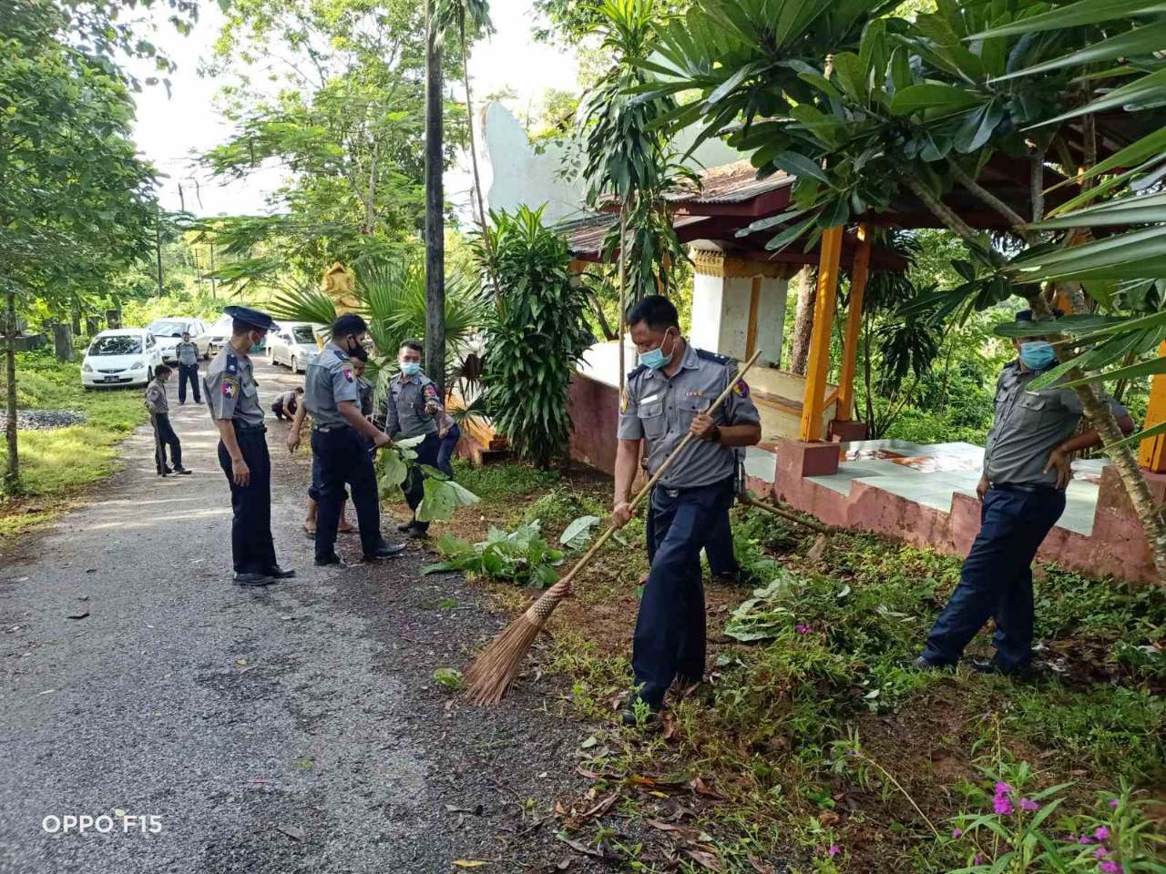 ၅၆ နှစ်မြောက် မြန်မာနိုင်ငံရဲတပ်ဖွဲ့နေ့ကို ကြိုဆိုဂုဏ်ပြုသောအားဖြင့
