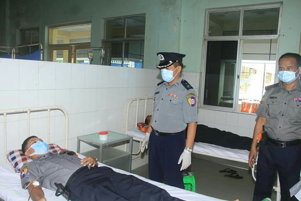 မအူပင်မြို့တွင် ၅၆ နှစ်မြောက် မြန်မာနိုင်ငံရဲတပ်ဖွဲ့နေ့ကို ကြိုဆိုဂုဏ