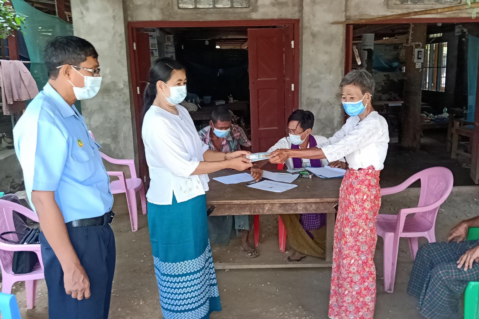 မကွေးတိုင်းဒေသကြီး၊ သရက်ခရိုင်၊ ကံမမြို့၌ကိုဗစ် ၁၉ ကာလတွင် နိုင်ငံတော