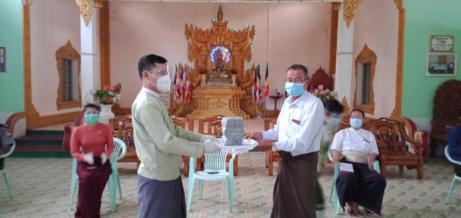 ဘီးလင်းမြို့နယ်၌ ကိုဗစ် ၁၉ ကာလအတွင်း ပုံမှန်ဝင်ငွေမရှိသော အခြေခံလူတန
