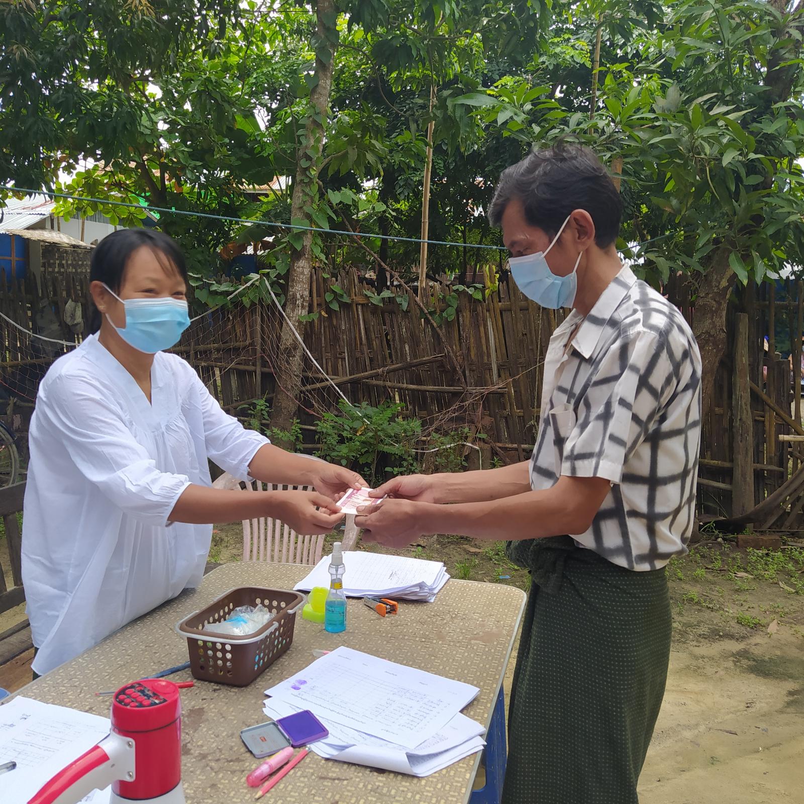 အုတ်တွင်းမြို့နယ်တွင် ကိုဗစ် ၁၉ ကာလအတွင်း ပုံမှန်ဝင်ငွမရှိသော အခြေခံ