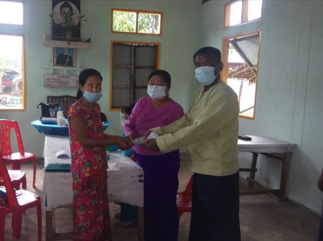 မွန်ပြည်နယ် ခေါဇာမြို့တွင် ကိုဗစ် ၁၉ ကာလအတွင်း ပုံမှန်ဝင်ငွေမရှိ သောအခ