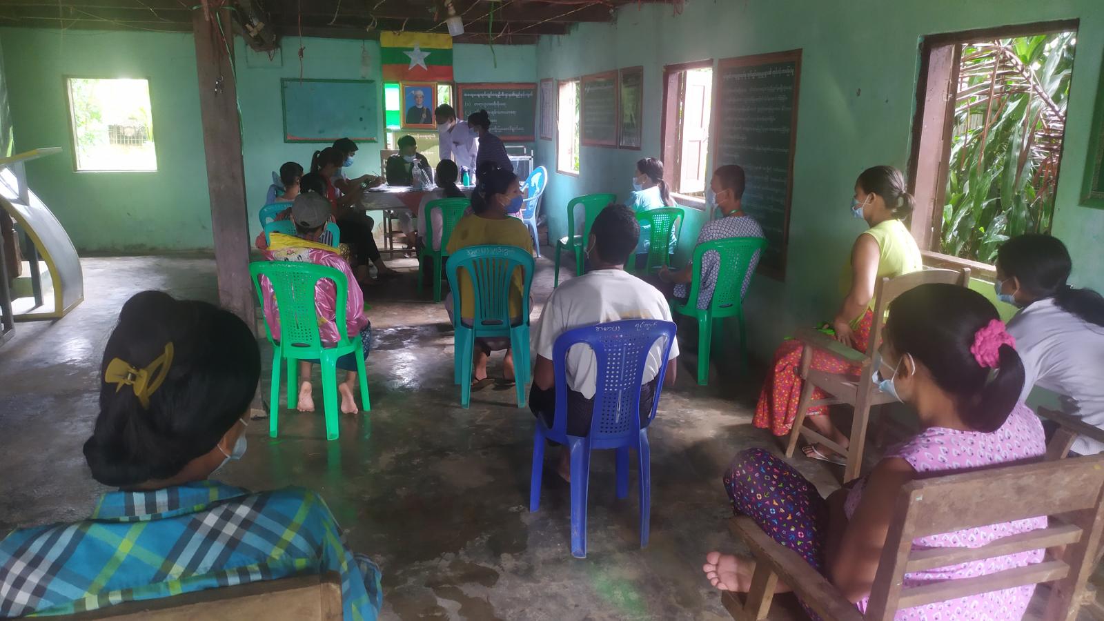 အမာမြို့၌ ကိုယ်ဝန်ဆောင်မိခင်များနှင့် အသက် ၂ နှစ်အောက် ကလေးငယ်များအား