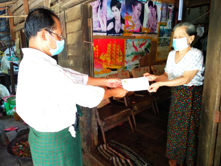 ရန်ကုန်တောင်ပိုင်းခရိုင် တံတားမြို့၌ အသက် ၈၀ နှင့် ၈၅ နှစ်အကြား ဘိုး ဘ