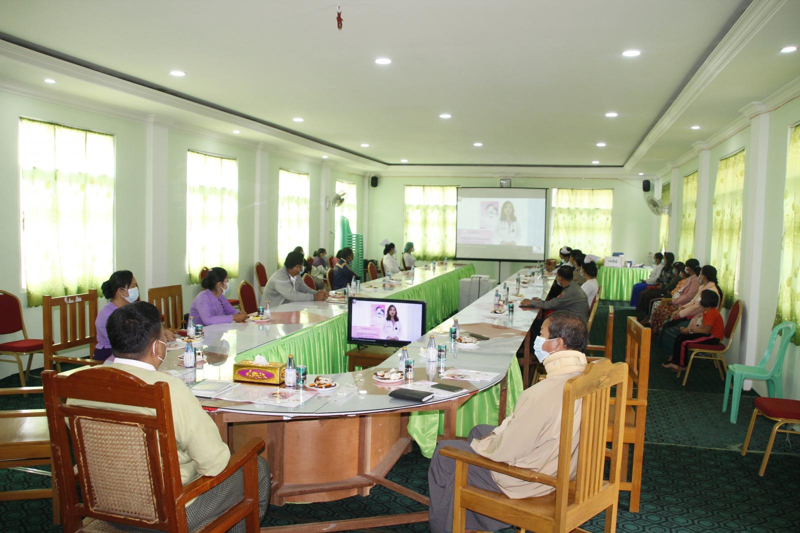နမ့်စန်မြို့တွင် ပုံမှန်ကာကွယ်ဆေးထိုး တိုက် အစီအစဉ်တွင် အိတ်ခ်ျပီဗွီကာက