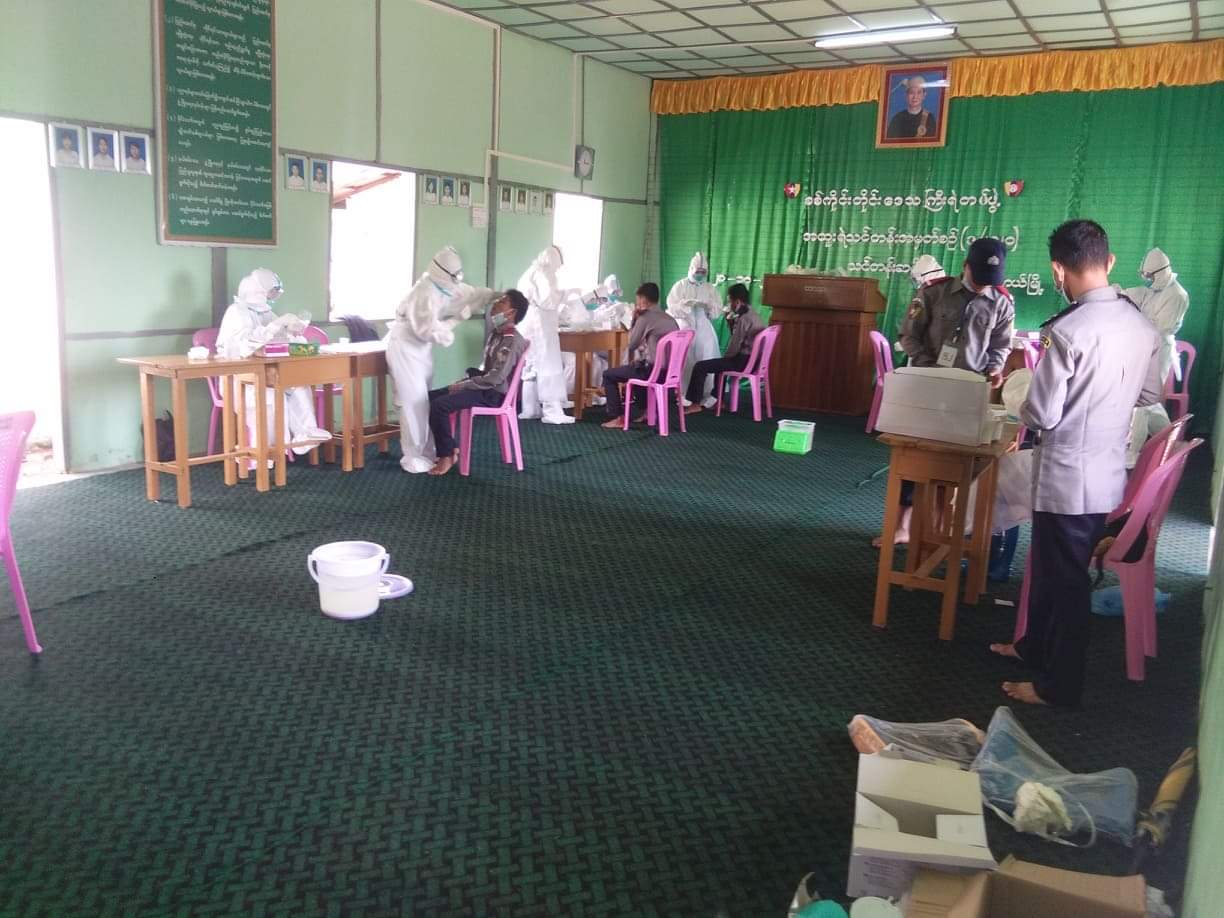 နာဂကိုယ်ပိုင်အုပ်ချုပ်ခွင့်ရဒေသ၊ လဟယ်မြို့တွင် မဲရုံလုံခြုံရေးတာဝန