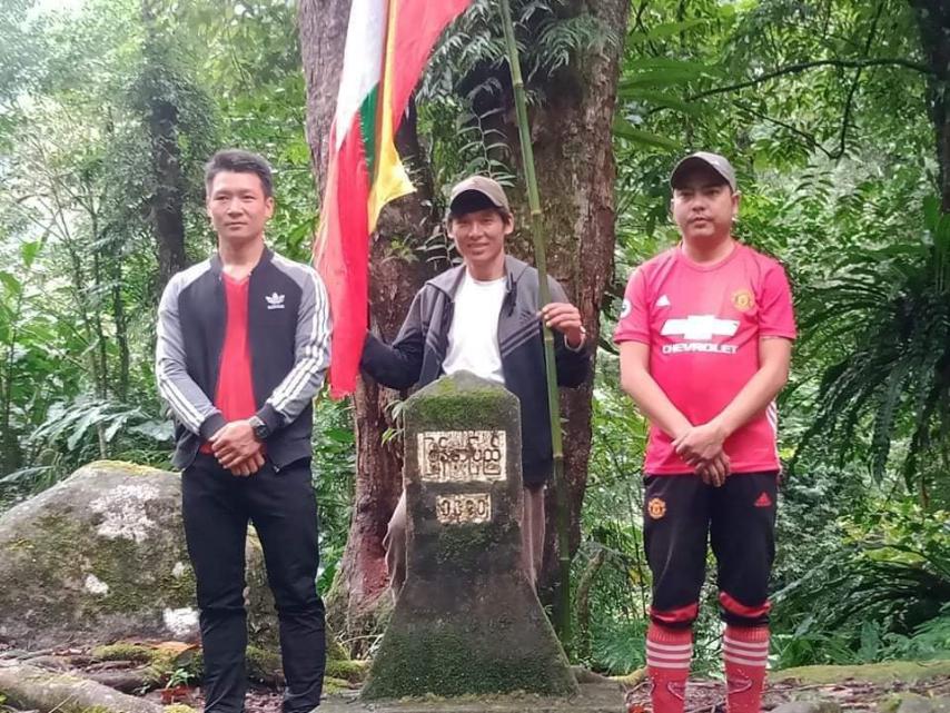 တရုတ် မြန်မာနယ်စပ်မှတ်တိုင်အမှတ် ၄၁ ပျက်စီးမှု ရှိ မရှိ သွားရောက်စစ