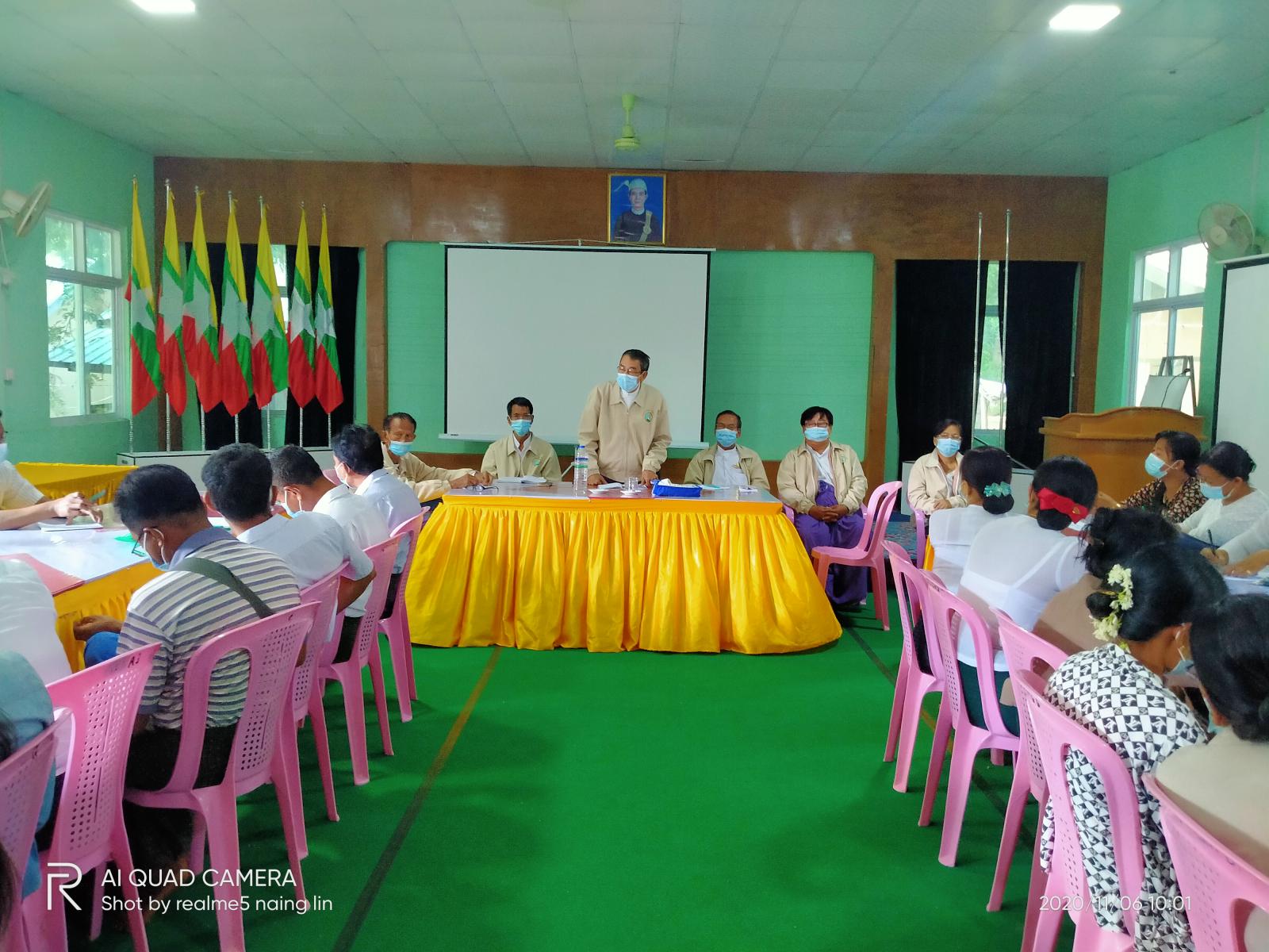 နွားထိုးကြီးမြို့နယ်၌ ၂၀၂၀ ပြည့်နှစ်၊ အထွေထွေရွေးကောက်ပွဲ အောင်မြင်စွာ