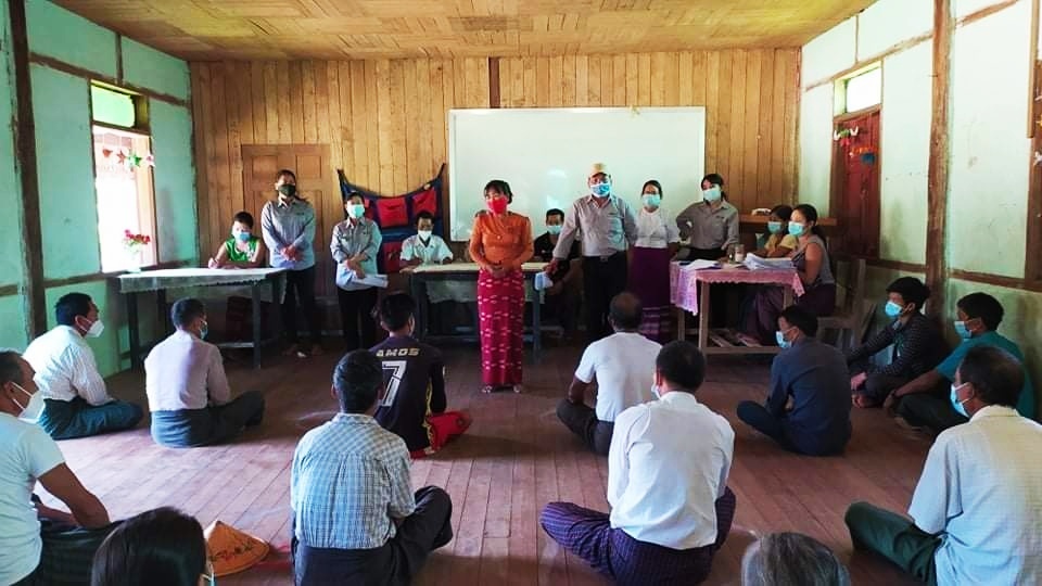 ဝန်းသိုမြို့နယ် အောင်းပင်ကျေးရွာ၌ မြစိမ်းရောင်ကျေးရွာစီမံကိန်း လည်ပတ်ရန်ပုံငွေကျပ် သိန်း ၅၁၀ ပြန