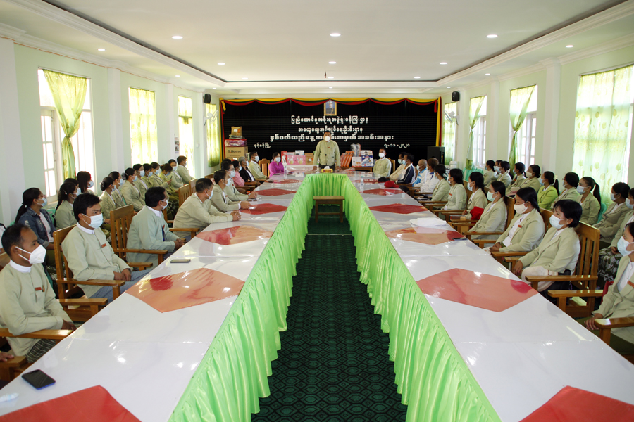 နမ့်စန်မြို့နယ်တွင် အထွေထွေအုပ်ချုပ်ရေးဦးစီးဌာန နှစ်ပတ်လည်နေ့အခမ်းအနားက