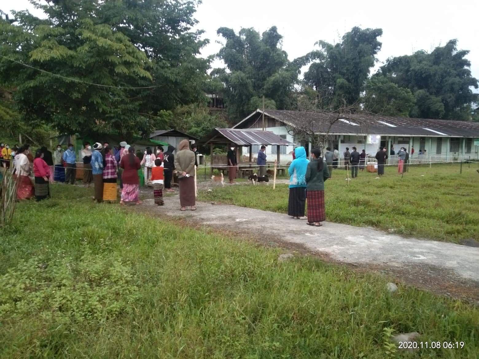 နာဂကိုယ်ပိုင်အုပ်ချုပ်ခွင့်ရဒေသ၊ နန်းယွန်းမြို့၌ ၂၀၂၀ပြည့်နှစ် ပ