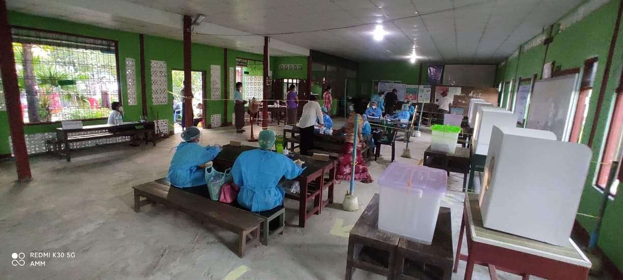 မအူပင်မြို့နယ်တွင် ၂၀၂၀ ပြည့်နှစ် ပါတီစုံဒီမိုကရေစီအထွေထွေရွေးကောက်ပွဲက