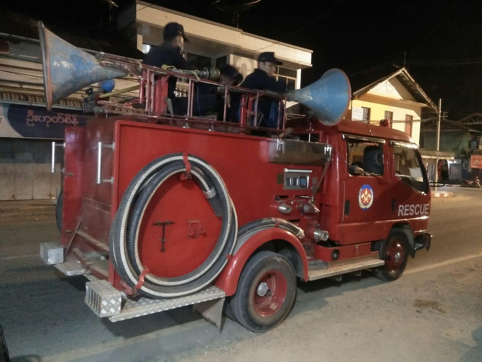 လောင်းလုံးမြို့နယ်တွင် မီးဘေးအန္တရာယ် လျော့နည်းစေရေးအတွက် မီးဘေးကြိုတင