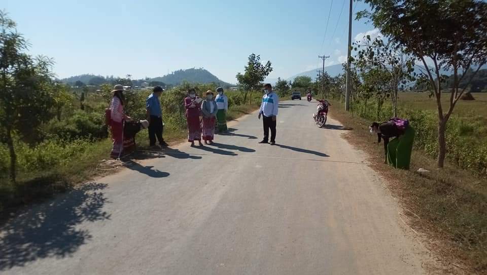 ဗန်းမောက်မြို့ ဘုရာကြီးကွက်သစ် လမ်းသွယ်နှစ်ခု ဒေသခံပြည်သူများ အဆင်ပြေစ