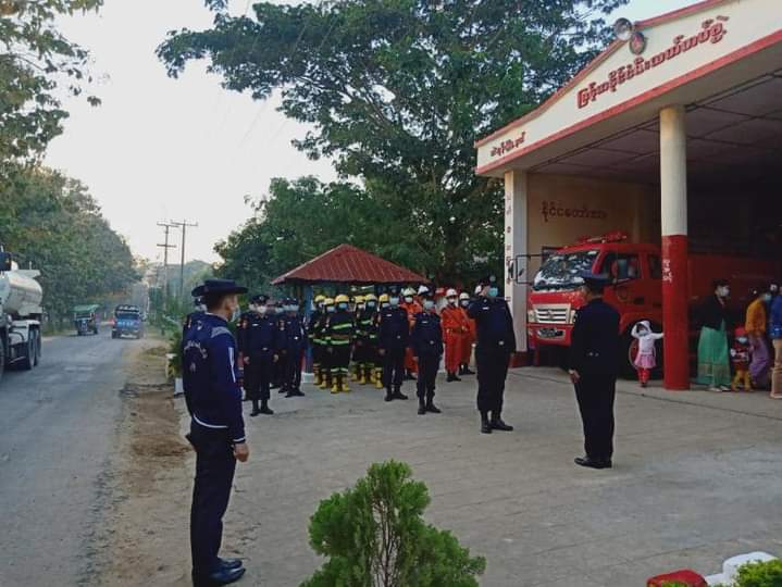 သဲကုန်းမြို့နယ်ရှိ နယ်မြေမီးသတ်စခန်းများအား သင့် ၄ သင့်ဖြစ်စေရေး စစ်ဆေး