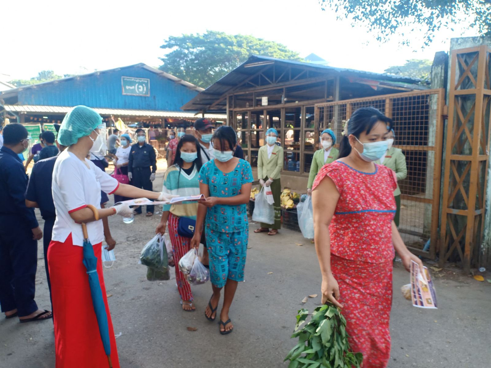 ကမာရွတ်မြို့နယ်အတွင်းရှိ ကိုဗစ် ၁၉ ရောဂါကာကွယ်ထိန်းချုပ်ရေးအတွက် အမှတ
