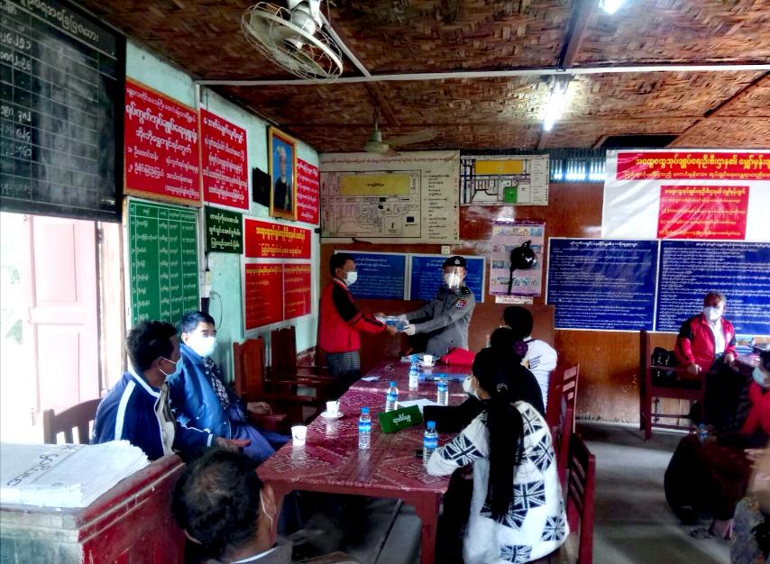 အောင်မြေသာစံမြို့နယ်၊ အိုးဘိုရွှေကျင်ရပ်ကွက်တွင် ရပ်ရွာအခြေပြု လူကုန