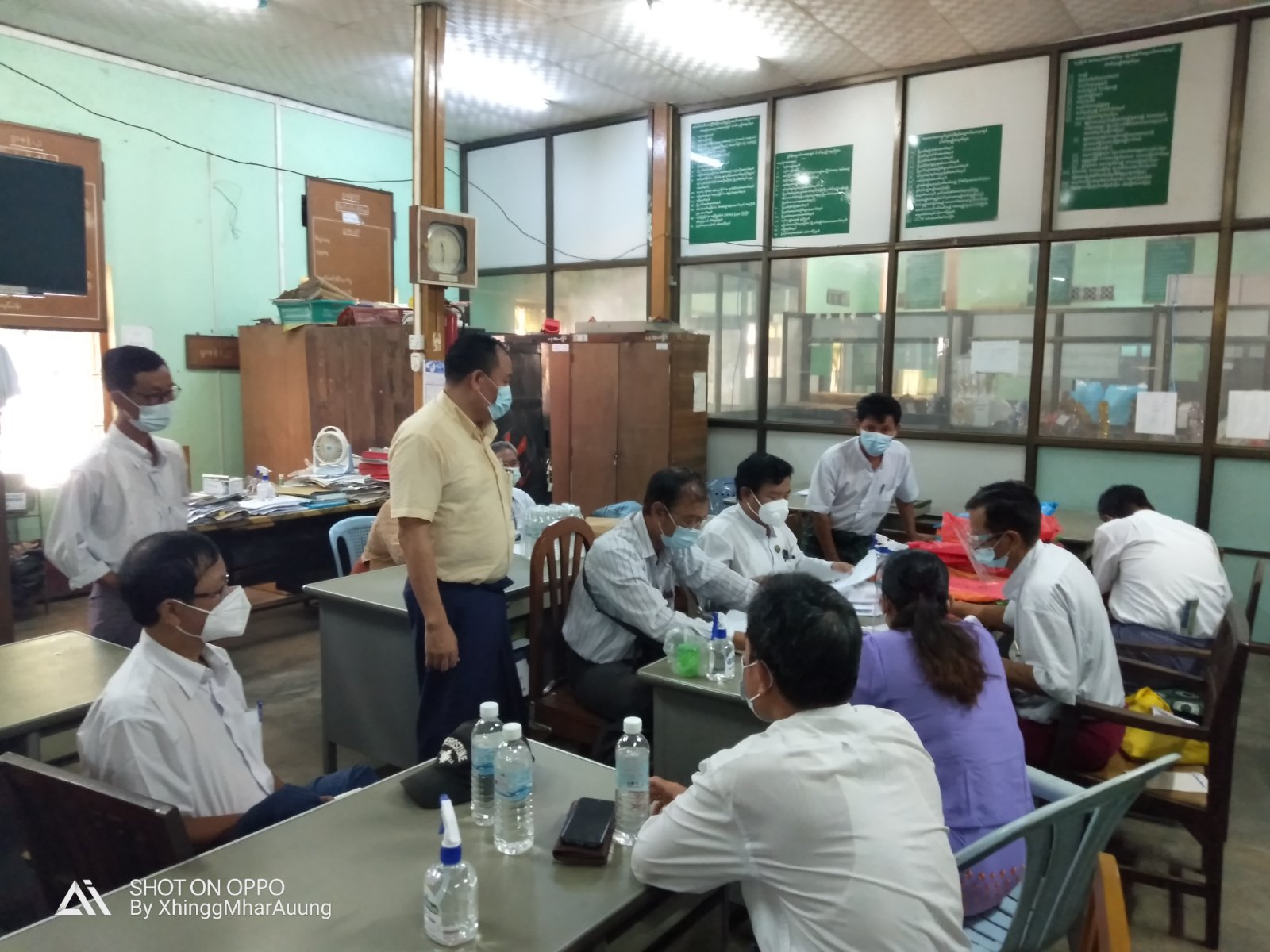 လှိုင်မြို့နယ်တွင် ပုံမှန်ဝင်ငွေမရှိသော အခြေခံလူတန်းစား အိမ်ထောင်စုစာရင