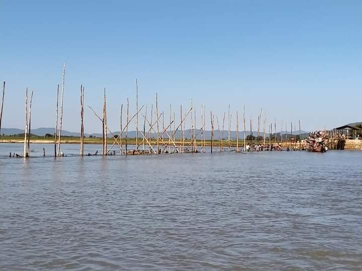 ဗန်းမော်မြို့နယ် စင့်ကင်ကျေးရွာလူထုအင်အားဖြင့် ပေ ၁၇ဝဝ ရှိ တာပိန်မြစ