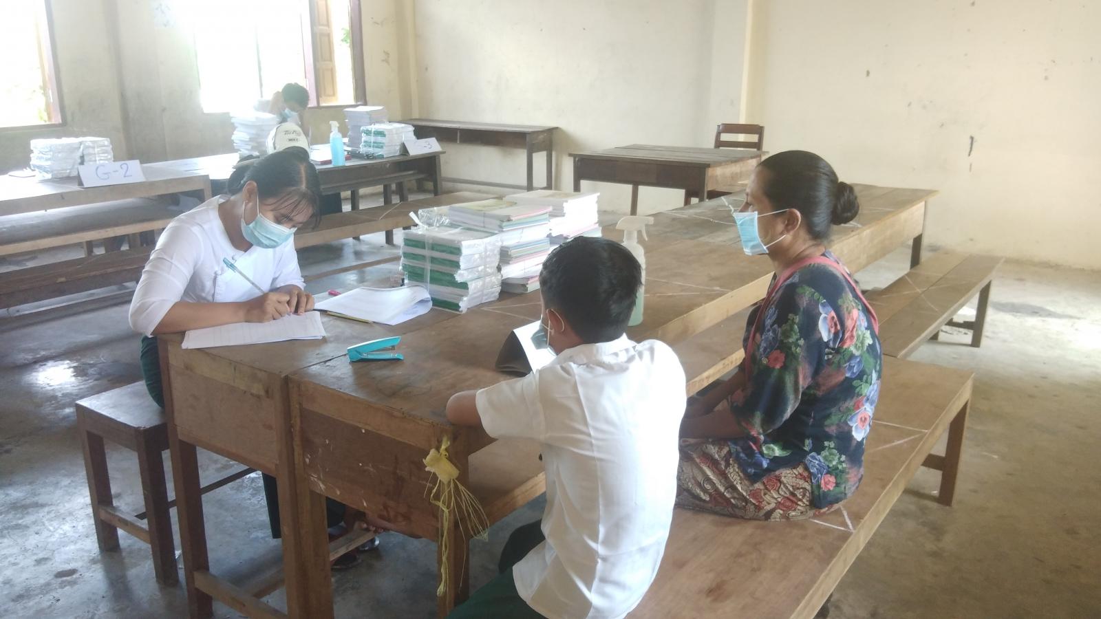 ဝေါလေမြိုင်မြို့ရှိ အခြေခံပညာကျောင်းများတွင် ၂၀၂၁ ၂၀၂၂ ပညာသင်နှစ်အတွက