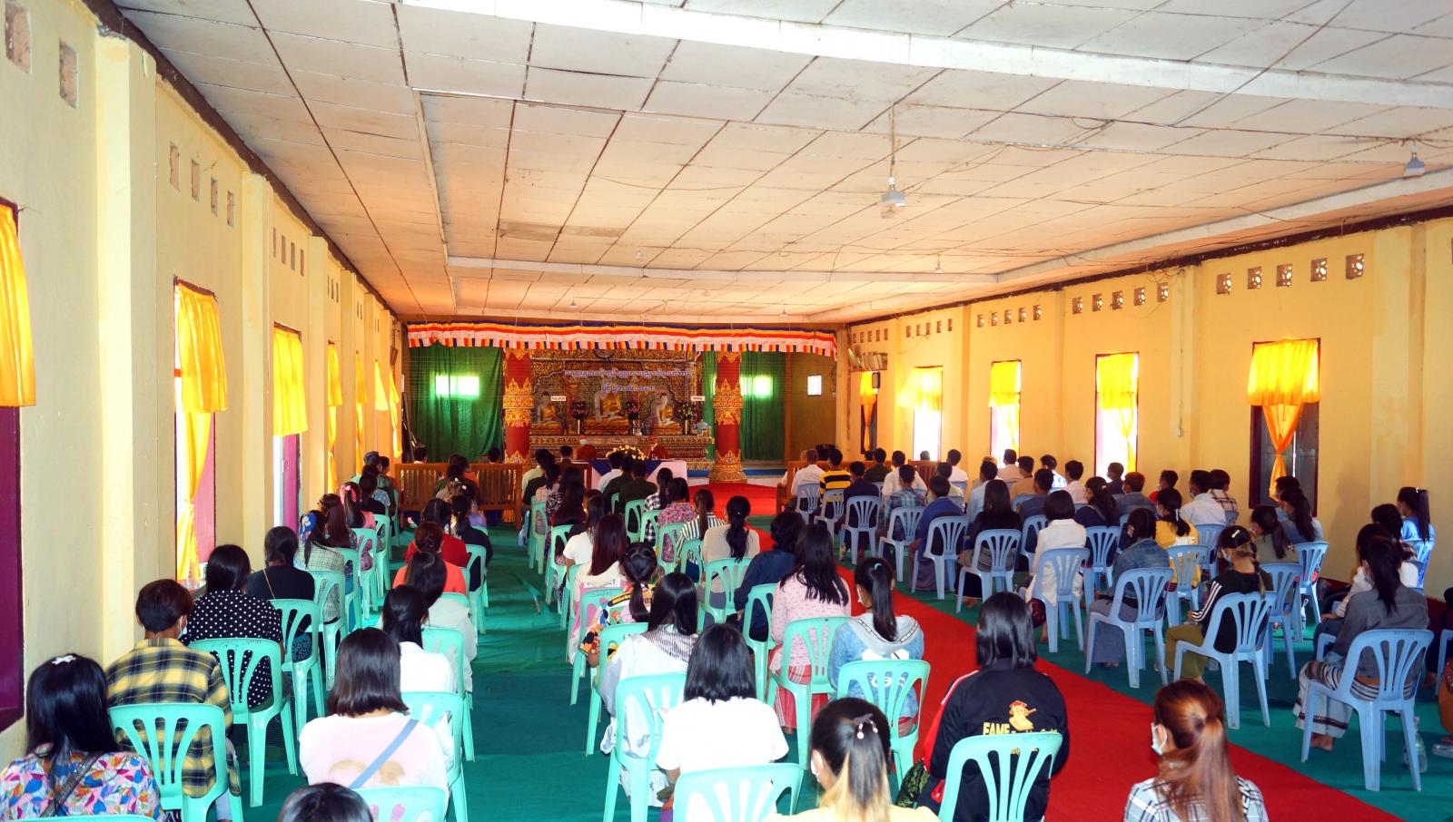 မိုင်းဆတ်မြို့ သဗ္ဗညုဘုန်းတော်ကြီးသင်ပညာရေးကျောင်း၌ ဒုတိယအကြိမ