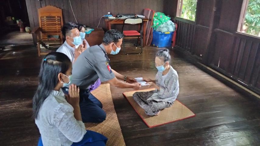လှိုင်းဘွဲမြို့နယ်တွင် လူမှုရေးပင်စင်အကျိုးခံစားခွင့်ရှိသော သက်က