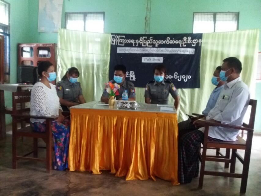 လမိုင်းမြို့၌ ယာဉ်စည်းကမ်း၊ လမ်းစည်းကမ်း အသိပညာပေးဆွေးနွေးပွဲ Talk