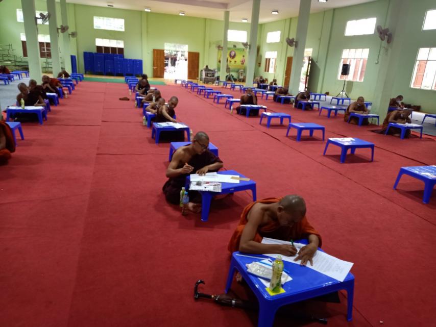 ဒဂုံမြို့သစ် တောင်ပိုင်း မြို့နယ်၌ အစိုးရနိကာယ် စာမေးပွဲကျင်းပရာ စာဖ