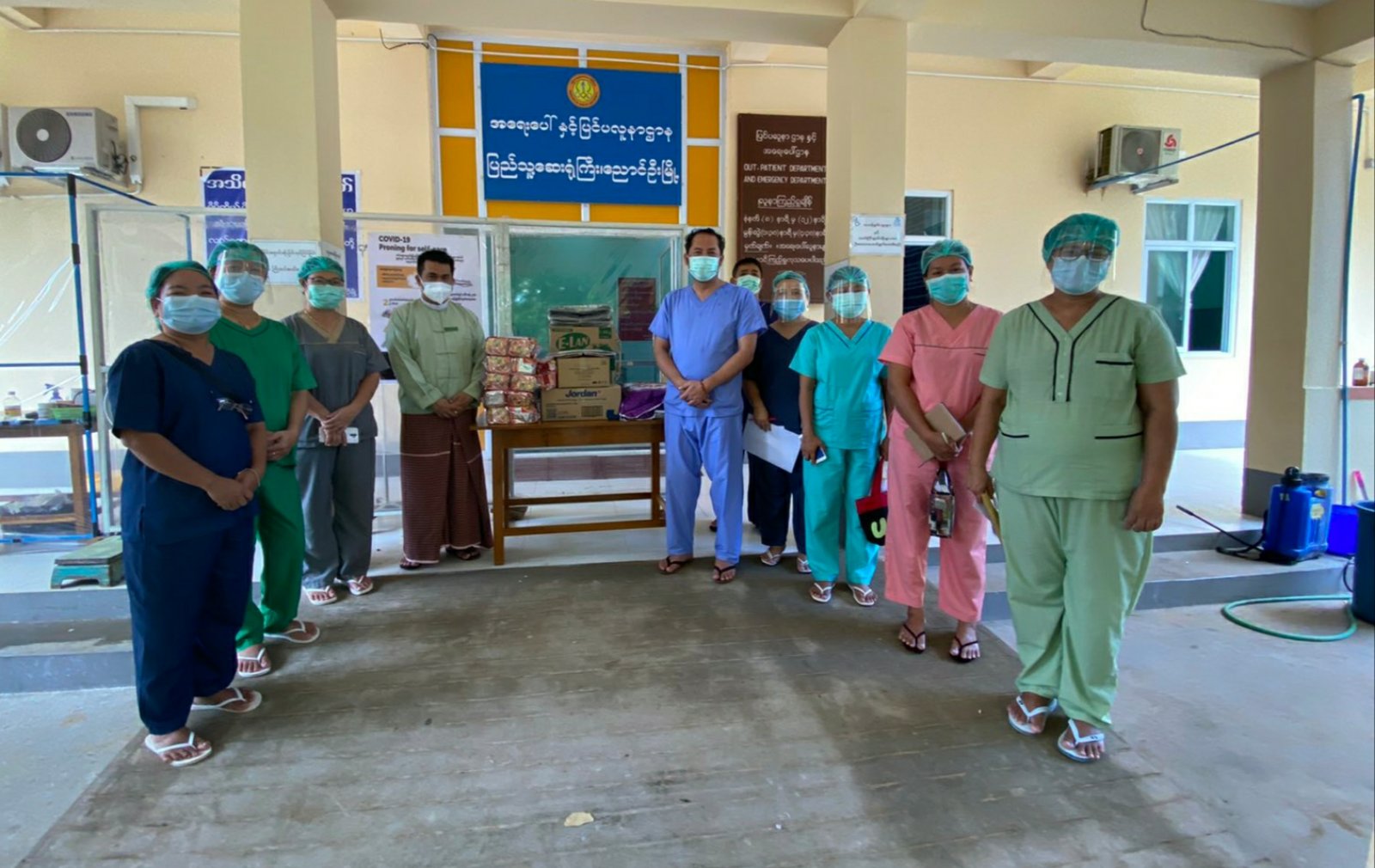ညောင်ဦးမြို့နယ်စီမံအုပ်ချုပ်မှုအဖွဲ့မှ ကုတင် ၂၀၀ ဆံ့ခရိုင်ပြည