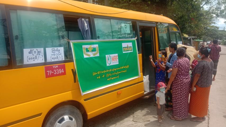 ကိုဗစ် ၁၉ရောဂါ ဖြစ်ပွားနေသည့်ကာလအတွင်း မြန်မာနိုင်ငံဆန်၊ စပါးကုန်သည်မ