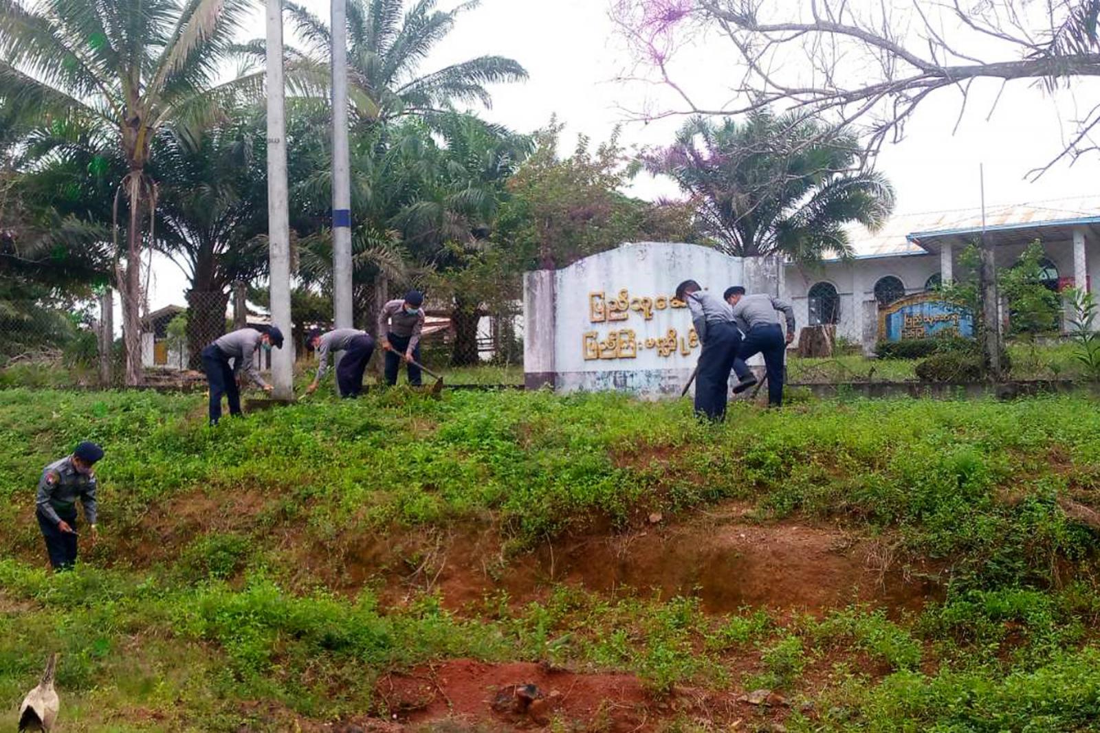 ဘုတ်ပြင်းမြို့နယ်၌ ၅၇ နှစ်မြောက် မြန်မာနိုင်ငံရဲတပ်ဖွဲ့နေ့ အထိမ်းအမှတ