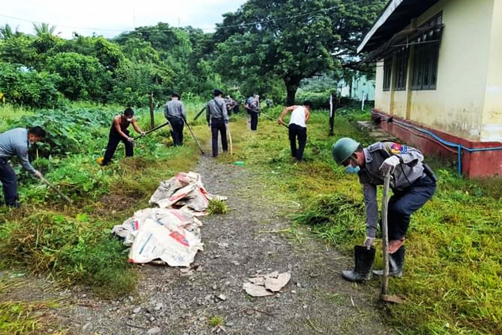 ၅၇ ကြိမ်မြောက် မြန်မာနိုင်ငံရဲတပ်ဖွဲ့နေ့ကို ဂုဏ်ပြုကြိုဆိုသောအားဖြင့