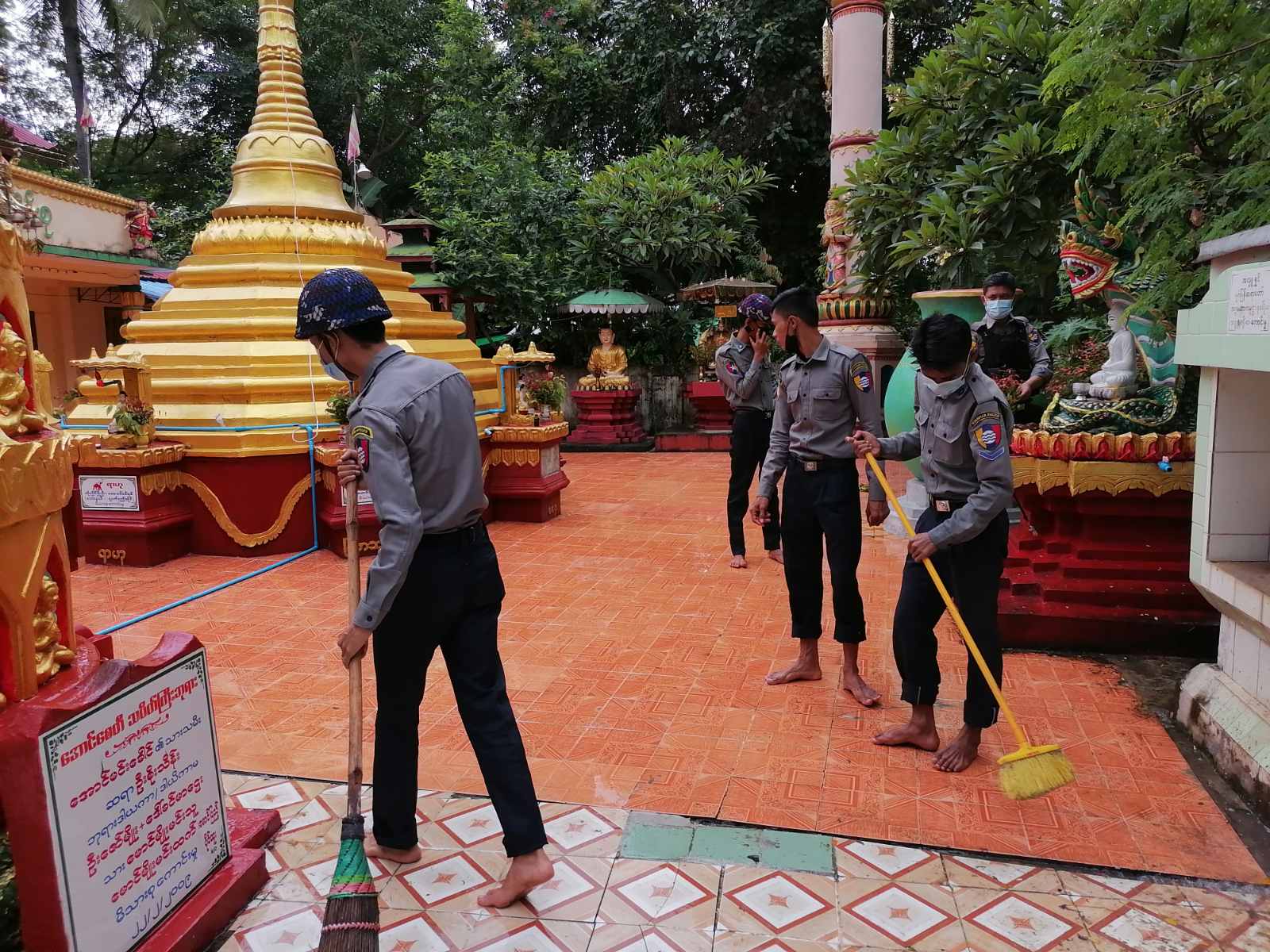 ကြံခင်းမြို့တွင် ၅၇ နှစ်မြောက်မြန်မာနိုင်ငံရဲတပ်ဖွဲ့နေ့ကို ဂုဏ်ပြုက