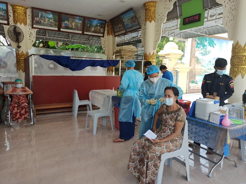 ဒဂုံမြို့နယ်တွင် အသက် ၅၅ နှစ် မှ ၆၄ နှစ် အတွင်းရှိ ရပ်ကွက်နေ ပြည်သူမ