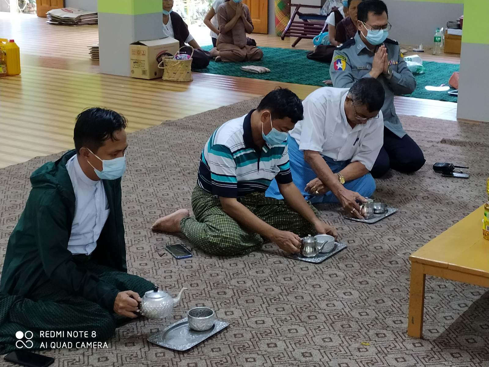 ဒဂုံမြို့သစ် ဆိပ်ကမ်း မြို့နယ်အတွင်းရှိ ဘုန်းတော်ကြီးကျောင်းနှင့် သီလရ