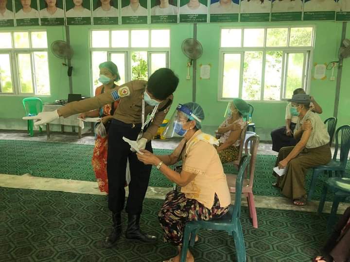 ဒဂုံမြို့သစ် မြောက်ပိုင်း မြို့နယ် မြို့နယ်၌ ပြည်သူများအား ဒုတိယအကြိမ
