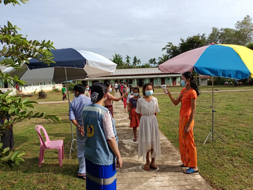 ပုလောမြို့နယ်၌ အသက် ၁၂ နှစ်နှင့်အထက်ကျောင်းသား၊ကျောင်းသူများအား