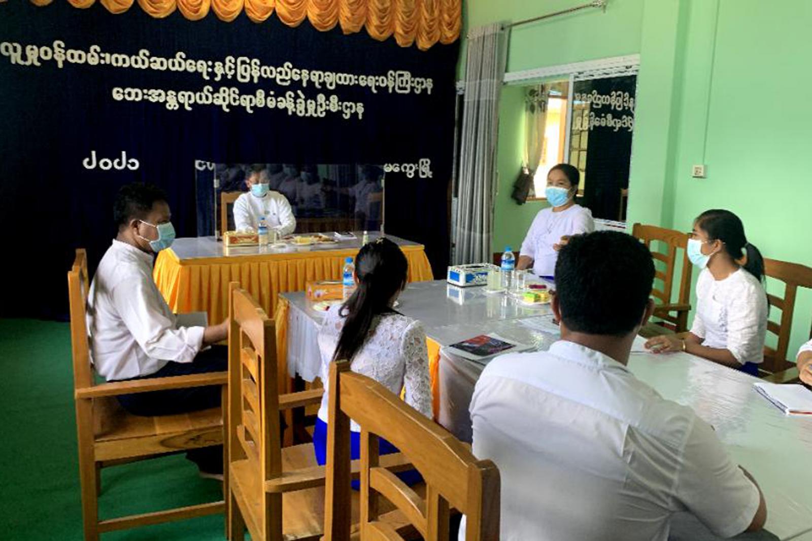 မကွေးတိုင်းဒေသကြီးအစိုးရအဖွဲ့ လူမှုရေးရာဝန်ကြီး တိုင်းဒေသကြီးဘေးအန္တရာယ