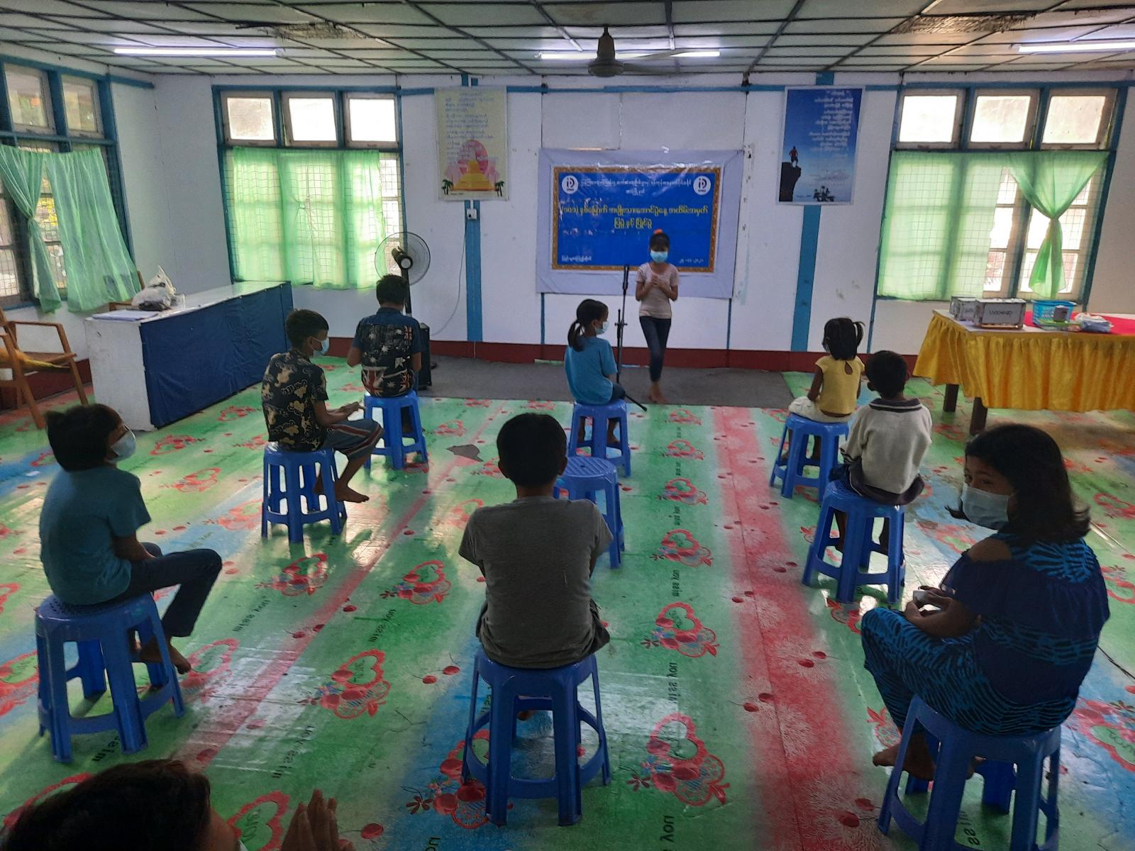 အလုံမြို့နယ်၌ ၁၀၁ နှစ်မြောက် အမျိုးသားအောင်ပွဲနေ့ အထိမ်းအမှတ် ဟောပြောပ